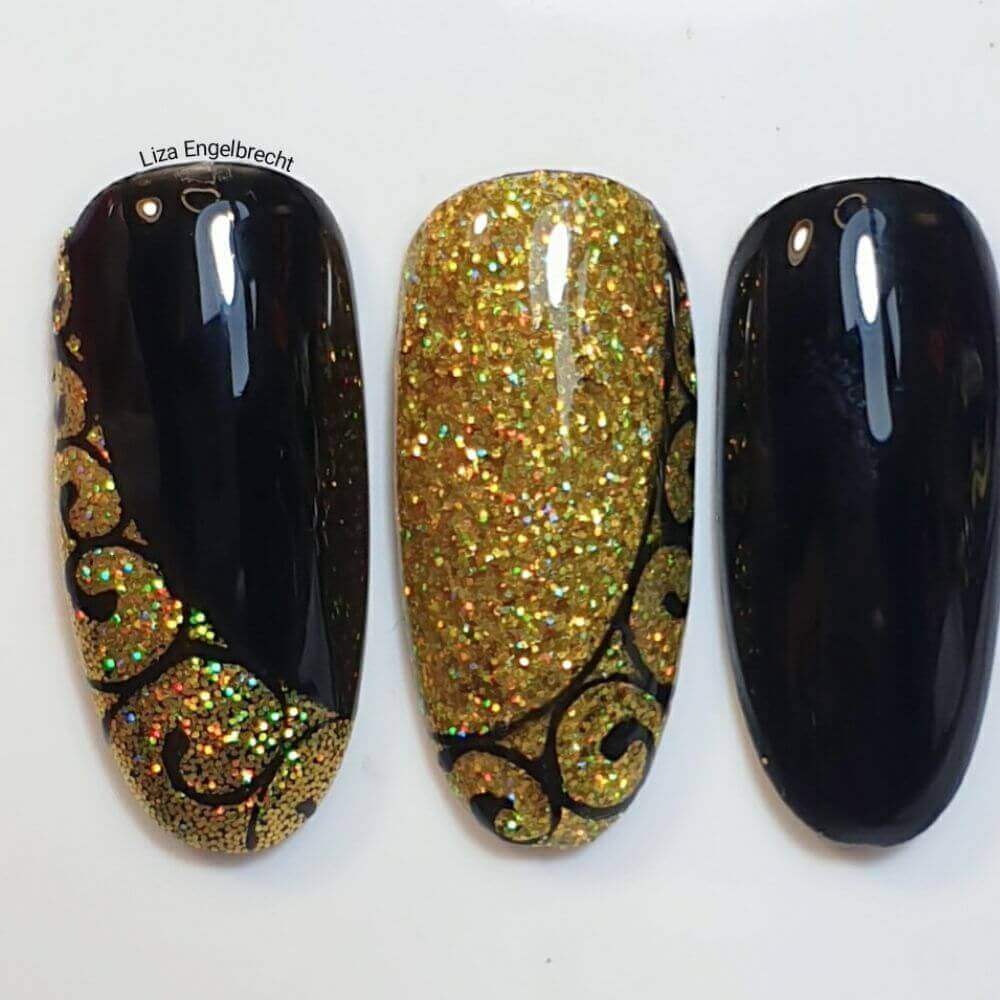 Silver Nail Art Deco Flakes|Crystal Clawz