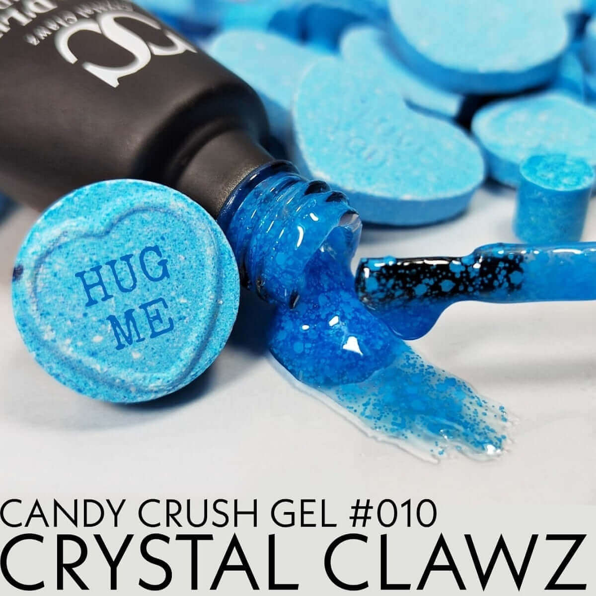 Crystal Clawz CANDY CRUSH Gel Polish - Hug Me (#10)