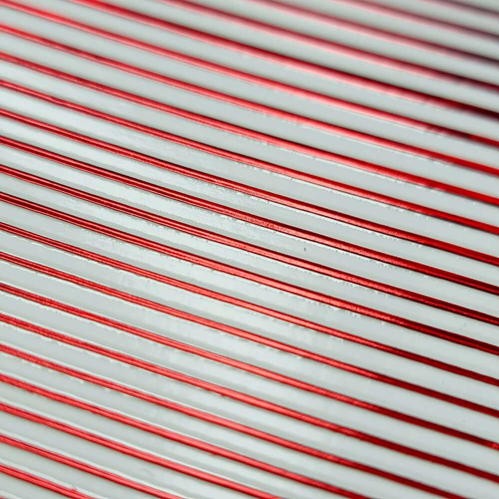Red Line Stickers for Nail Art