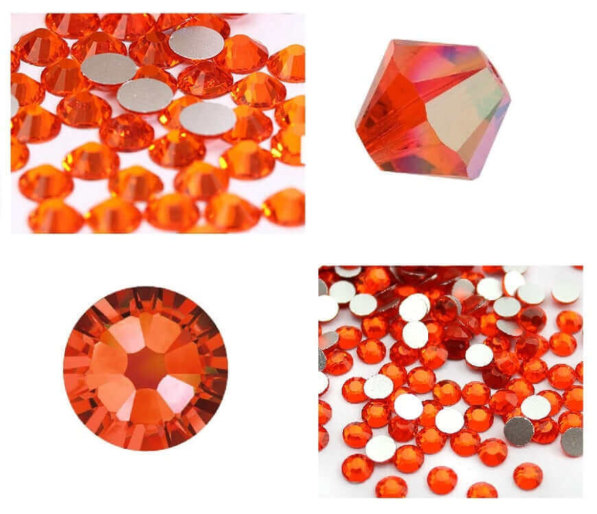 Hyacinth Crystal Rhinestones (1,400-1,440/bag)