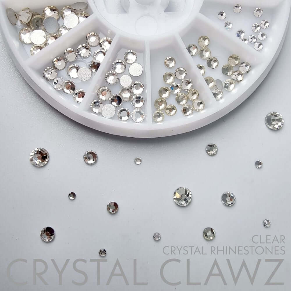 Clear Crystal Rhinestone Wheel|:AAA Top Quality Crystal Rhinestones ...